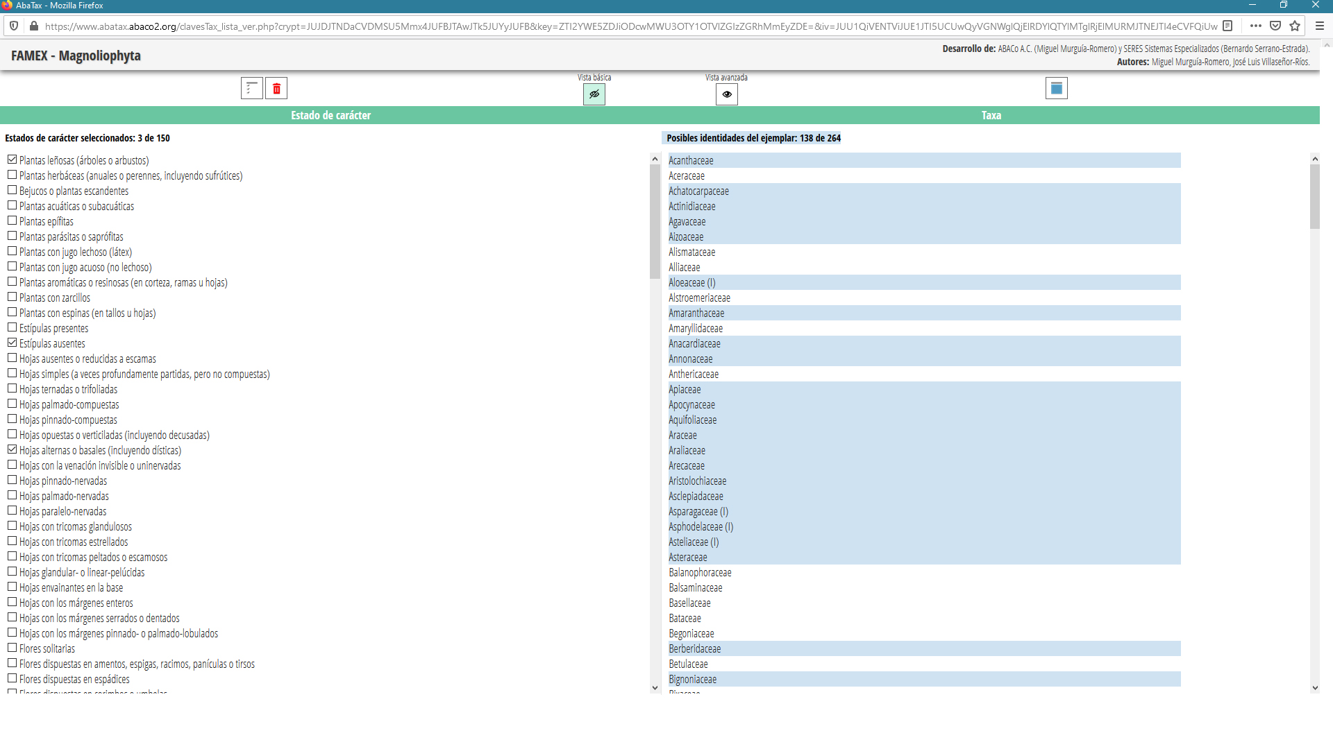 Principales colectores de plantas vasculares de México